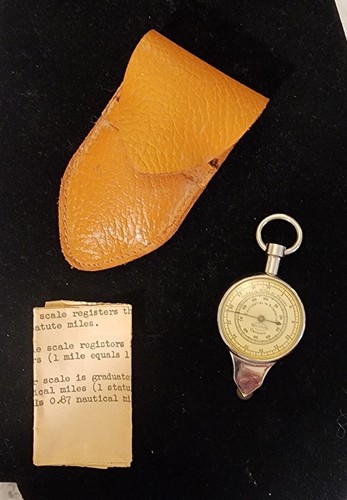 Vtg German Map Measurer Opisometer Tool Compass Curvimeter Meilograph ...