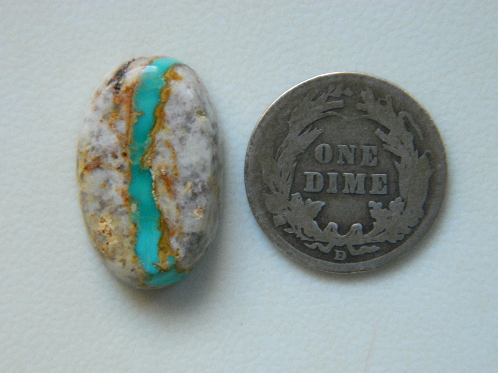 Natural Nevada Stone mountain ribbon turquoise cabochon | eBay