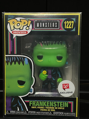 MONSTER MASH-UP! FUNKO POP! 2-ITEM BUNDLE - BLACKLIGHT FRANKENSTEIN ...