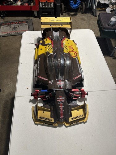 17 scale limitless RC drag car with upgraded carbon fiber chassis by ...