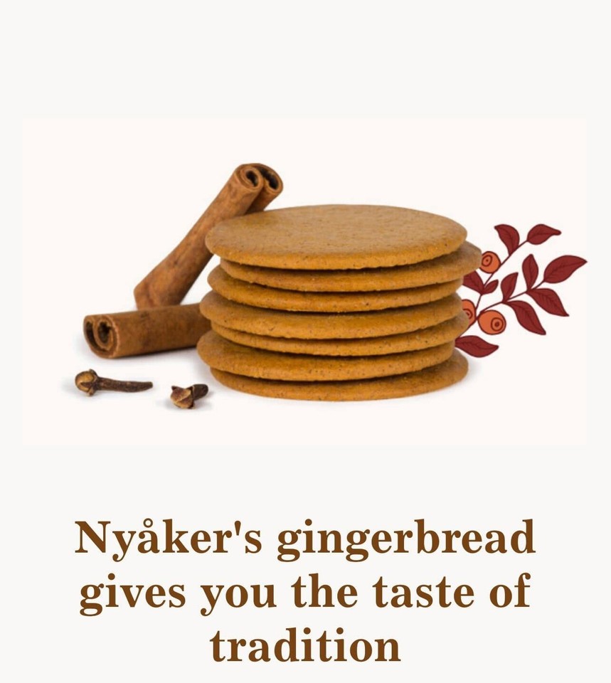 Nyakers Gingerbread Snaps Cookies - Finest Ginger Snaps Original Flavor ...