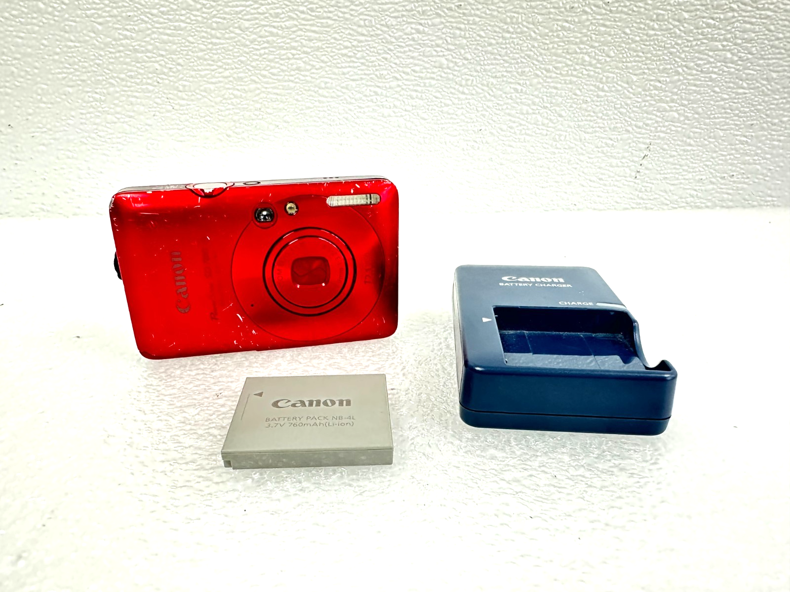 Canon Powershot SD780 IS ELPH Digital Cam 12.1 megapixels RED FREE ...