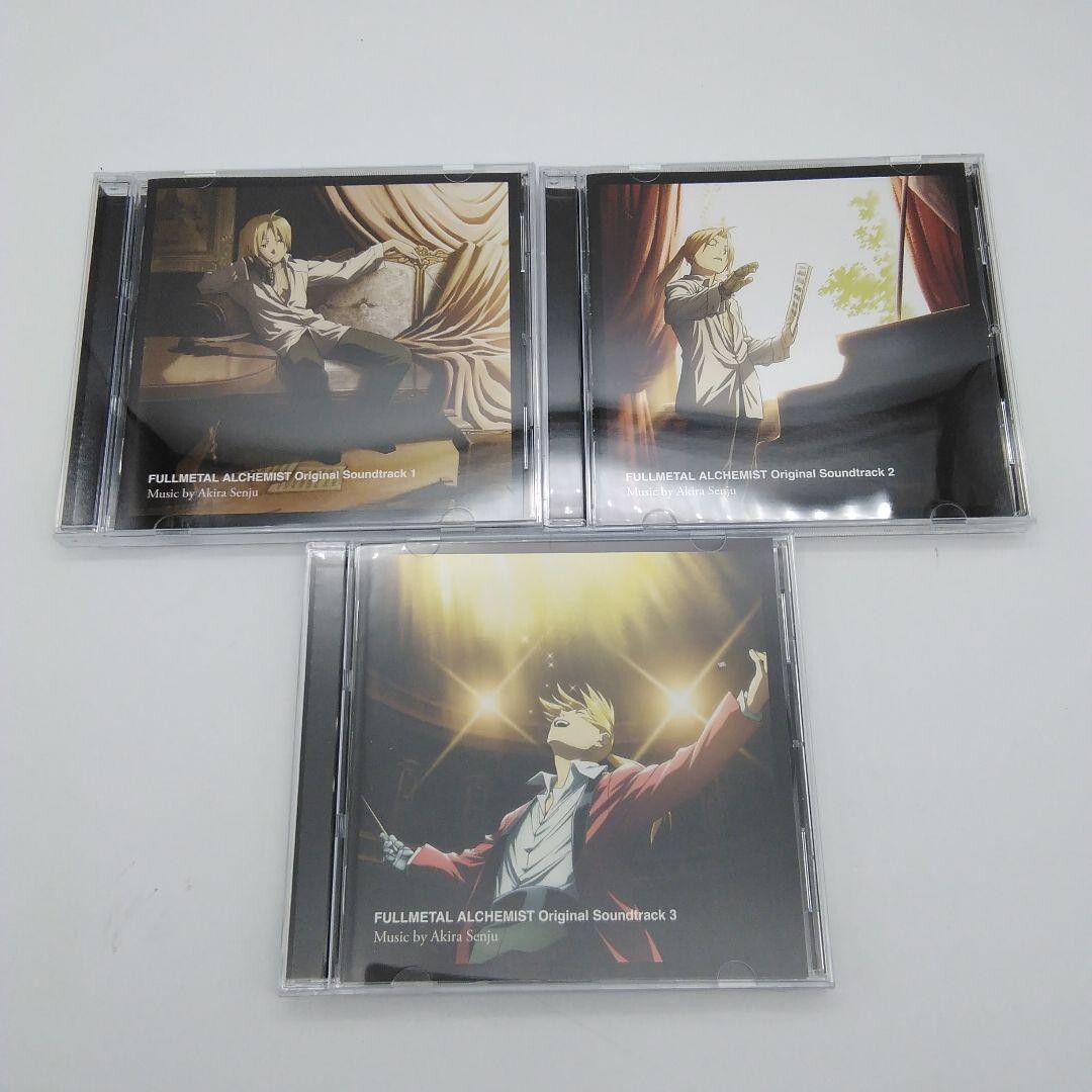 FULLMETAL ALCHEMIST Original Soundtrack 1 2 3 Set OST Lot JP Anime CD ...