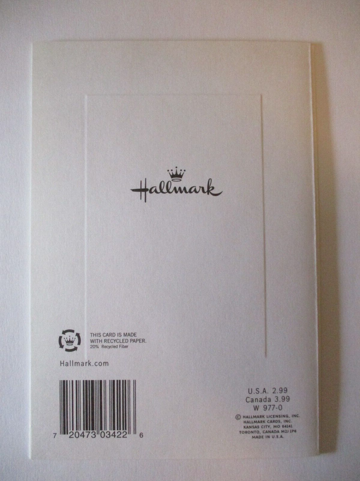 Hallmark Bridal Shower Greeting Card Green Cardstock Pink Flowers ...