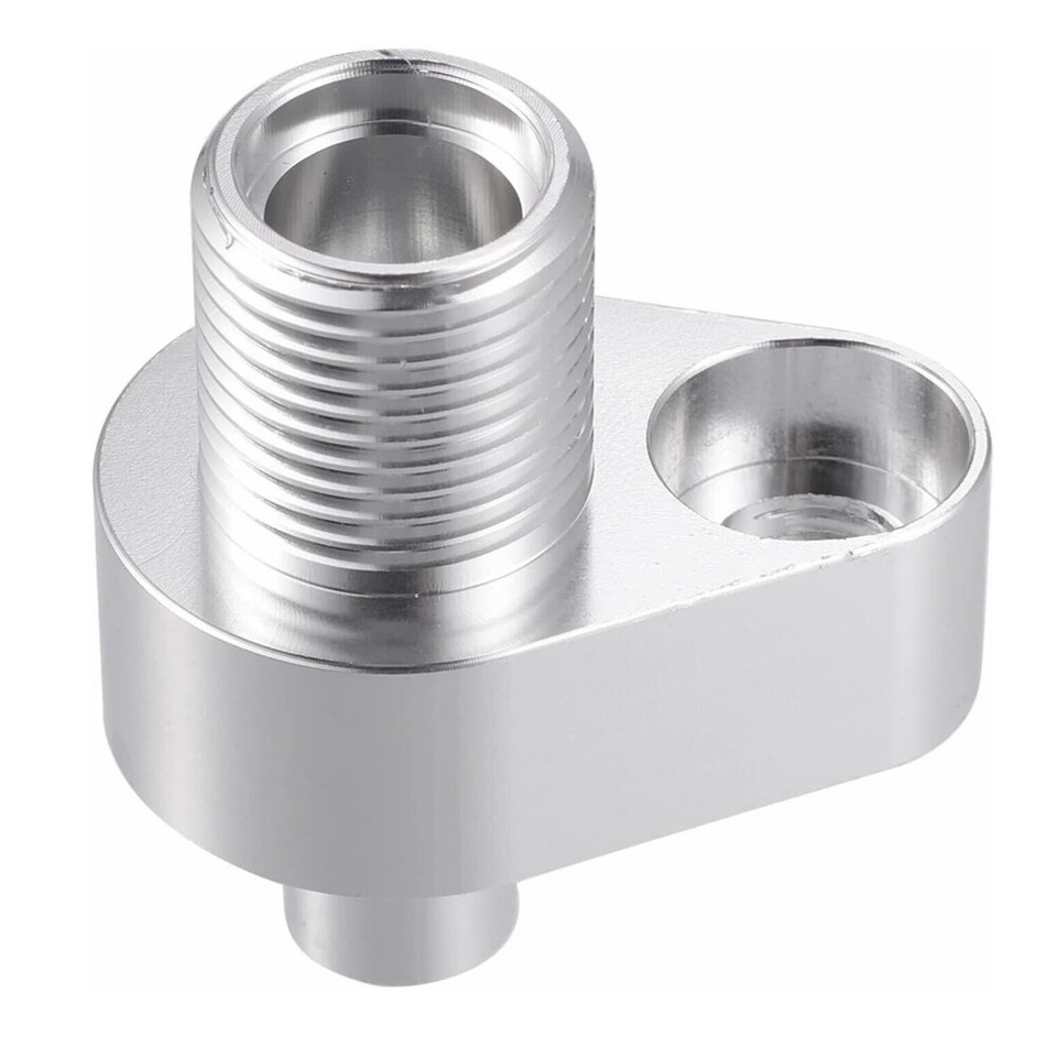 Aluminum LS Swap New A/C Compressor Adapter Fittings for Denso 10S17F ...