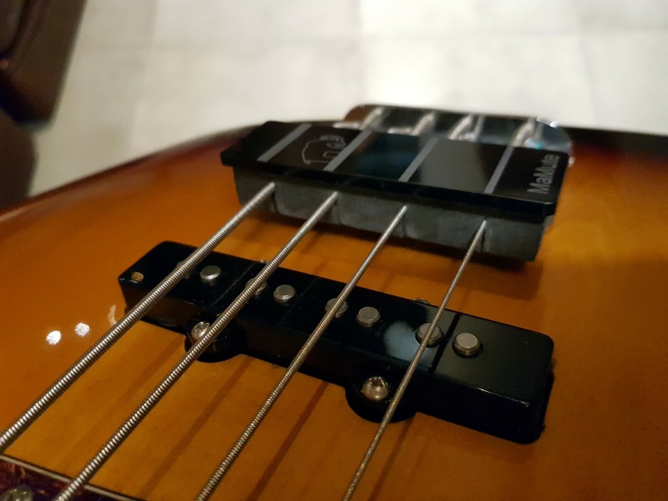 Bass String Mute - MaMute® 5 Strings rubber block with hard plate f ...