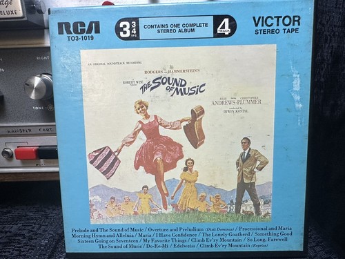 The Sound Of Music Soundtrack Reel-To-Reel Tape T03-1019. Tested. Julie ...