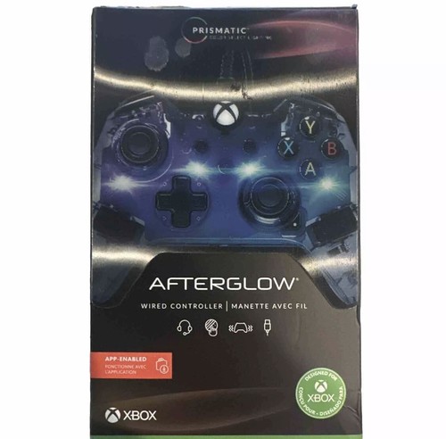 Afterglow LED Wired Game Controller RGB Hue Color Lights Xbox Series X ...