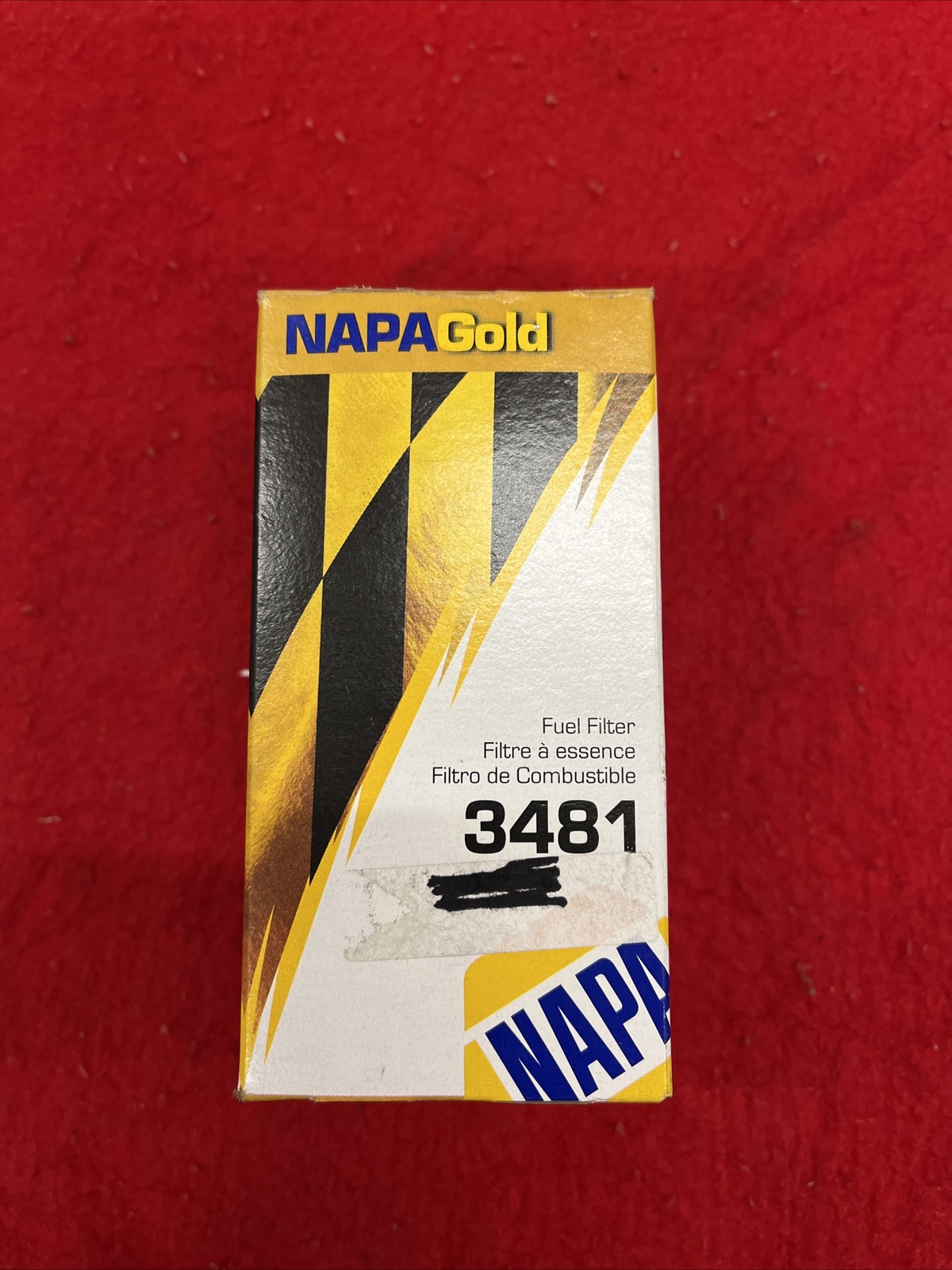 NAPA 3481 - Fuel filter cross reference