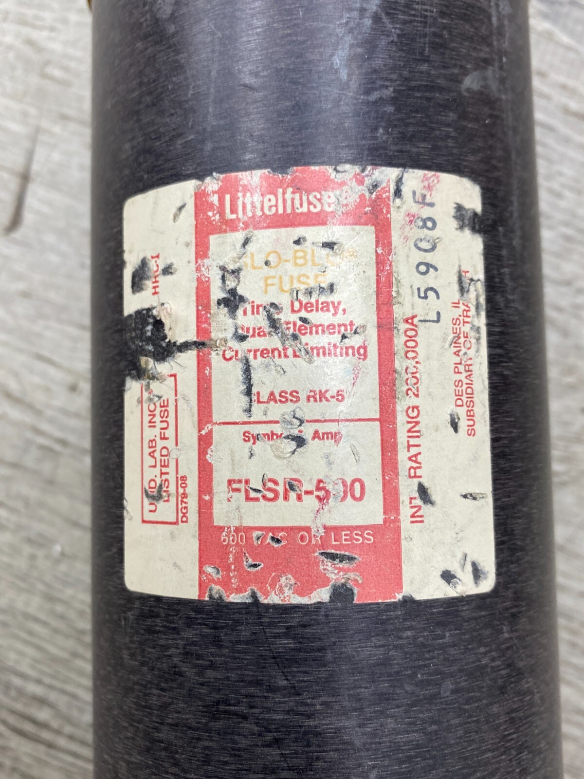 Nice Littelfuse FLSR 500 Amp Fuse FRS-R-500 600 Volts | eBay