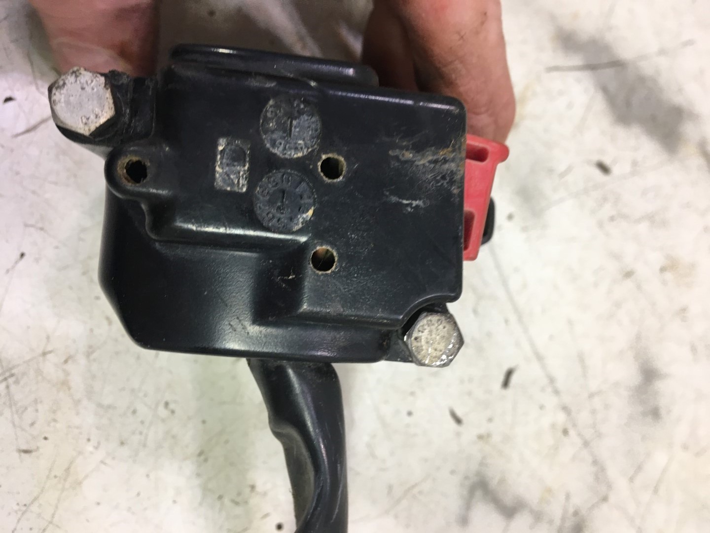 96 Yamaha XT 225 XT225 left hand control switch turn signal | eBay ...
