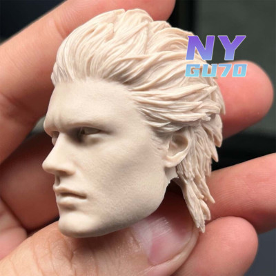1:6 Devil May Cry Vergil Soldier Head Sculpt For 12" Male Figure Model ...