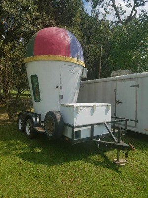 Concession Trailers & Carts - Snow Cone Trailer
