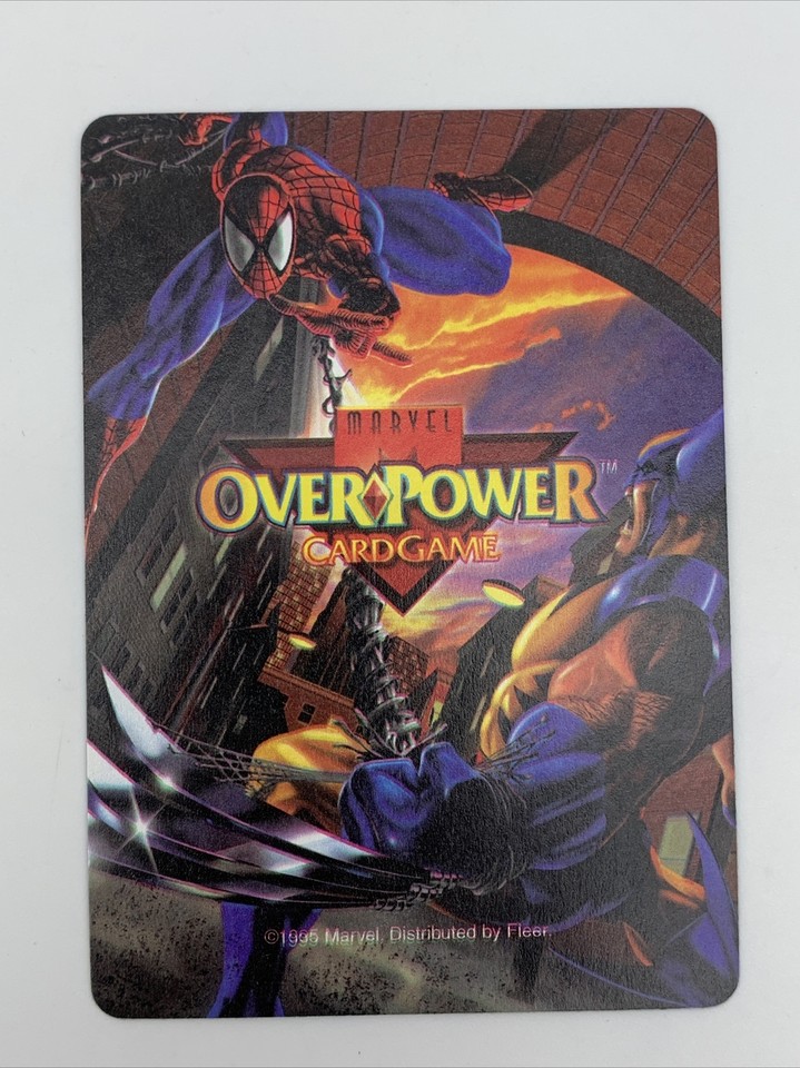 Overpower Card Game DEADPOOL Character Card Marvel | eBay