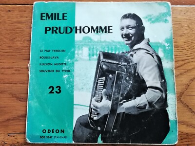 EMILE PRUD'HOMME - LE PIAF TYROLIEN ( DISQUE 45 TOURS ) - V23 - | eBay UK
