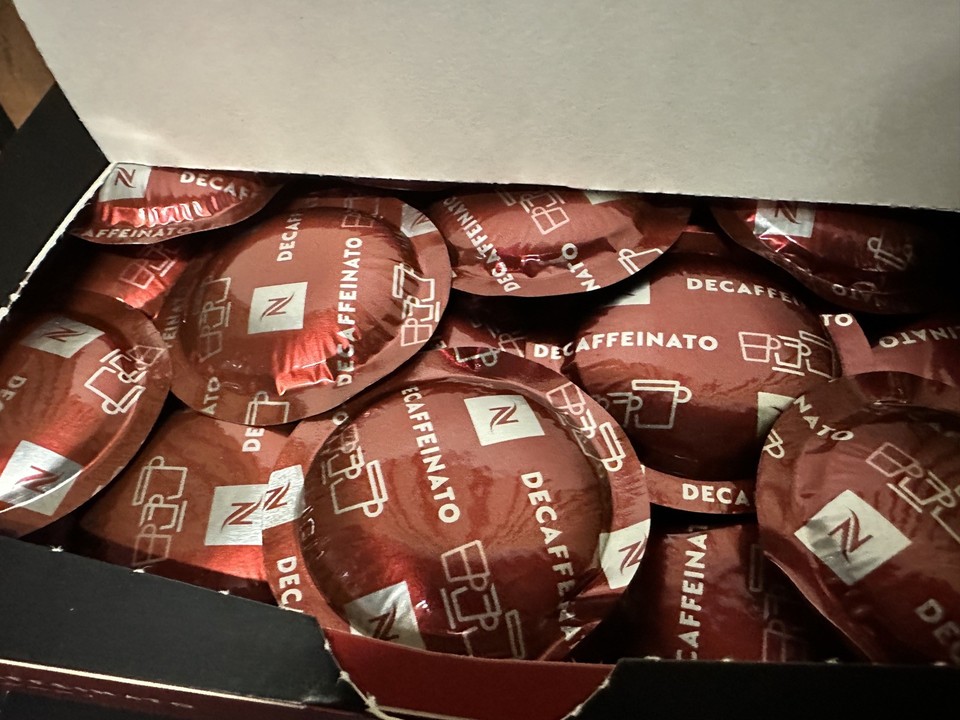 NESPRESSO PRO PODS-CLASSICS DECAFFEINATO 7 LOOSE CAPSULES x100 - BB 31 ...