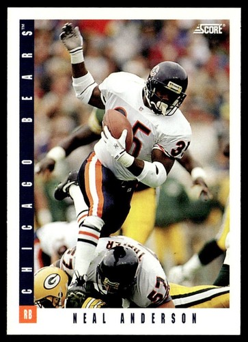 1993 Score Neal Anderson Chicago Bears #223 | eBay