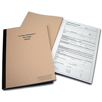 Lost Property Book & Found Property Book - Police/Military/Cadet ...