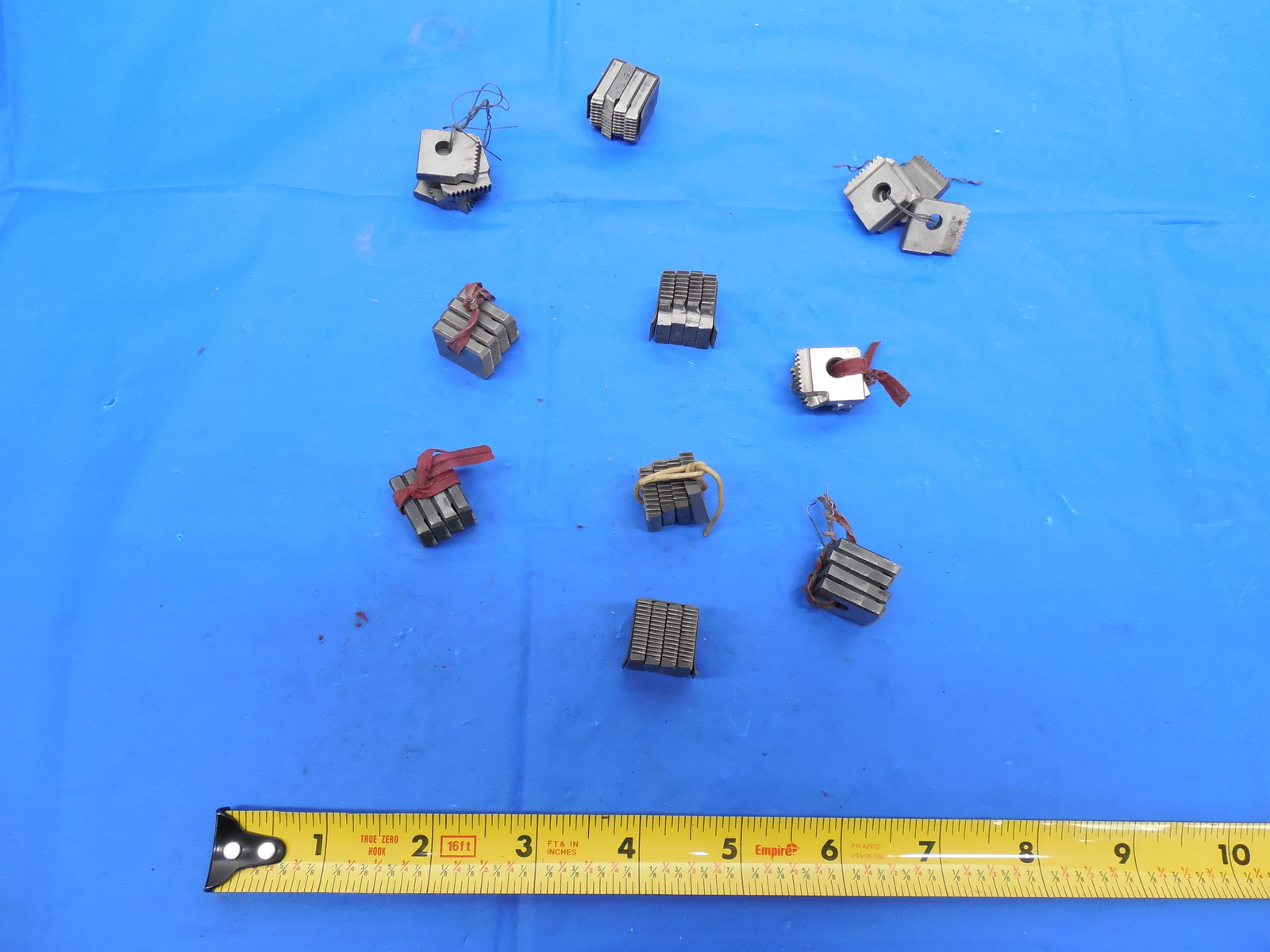 Lot Of 10 Sets Of Geometric Threading Die Head Chasers 5/16 SOUTHBEND ...