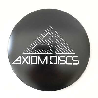 New Axiom Discs 4” Metal PYRAMID LOGO Black Mini Marker Disc Golf | eBay