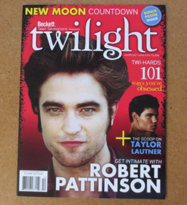Twilight Magazine Collector Guide Robert Pattinson TAYLOR LAUNTER Bryce ...