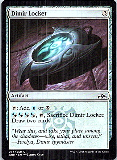 Dimir Locket Magic The Gathering Guilds Of Ravnica Light Play | eBay
