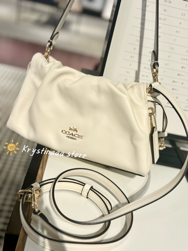 Coach Faye Shoulder Bag CV529 NWT Leather Wear 3 Ways FAST SHIPPING | eBay