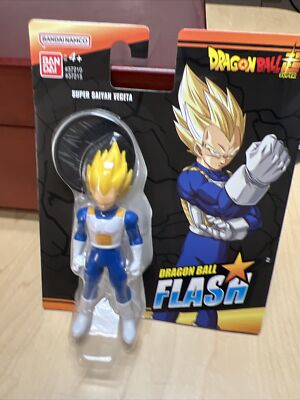 Bandai Namco DRAGON BALL Z Flash Super Saiyan Vegeta 4” Action Figure ...