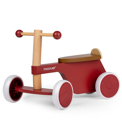 Moover 55cm Wooden Push Walker Ride-On Bike Vehicle Toy Baby/Toddlers ...