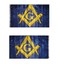 3x5 Mason Masonic Blue Gold Double Sided Nylon Poly Flag 3'x5' banner ...