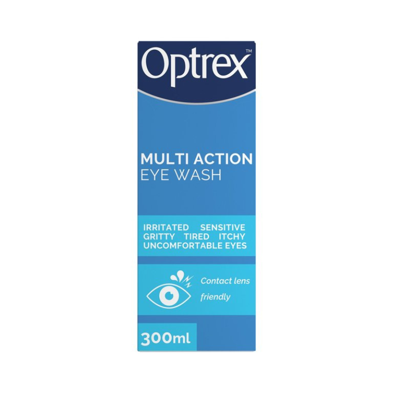 Optrex Multi-Action Eye Wash Solution 300ml 5054186279427 | eBay UK