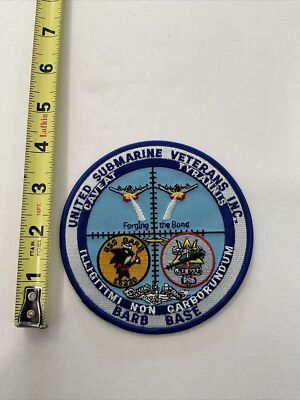 United States Submarine Veterans Inc. (USSVI) Barb Base,embroidered ...
