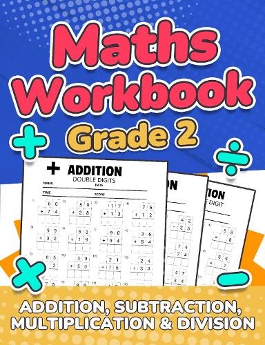 RR Publishing Maths Workbook Grade 2 Addition, Subtraction, Multiplica ...