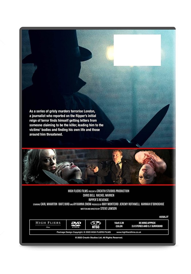 RIPPER'S REVENGE (DVD) Chris Bell Rafe Bird Rachel Warren (US IMPORT ...