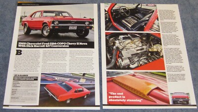 1968 Chevy II Nova Fred Gibb Dick Harrell COPO 427 Article ---From 2018 ...