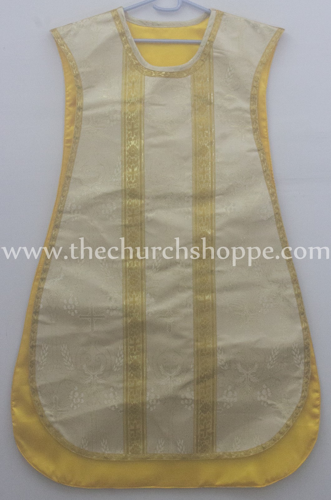 Metallic Gold Spanish Fiddleback Vestment & mass set ,chausable , | eBay
