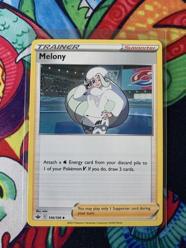 Pokemon Card Chilling Reign Melony - 146/198 - Uncommon NM/M FREE ...