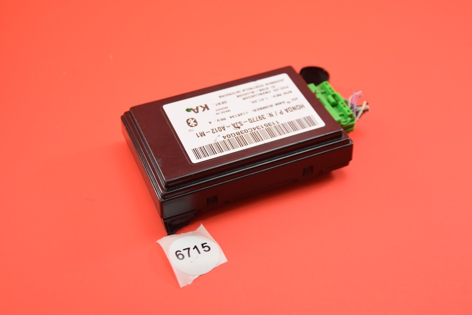 Y8 05-08 ACURA RL BLUETOOTH CELLPHONE CONTROL MODULE UNITE 39770-SJA ...