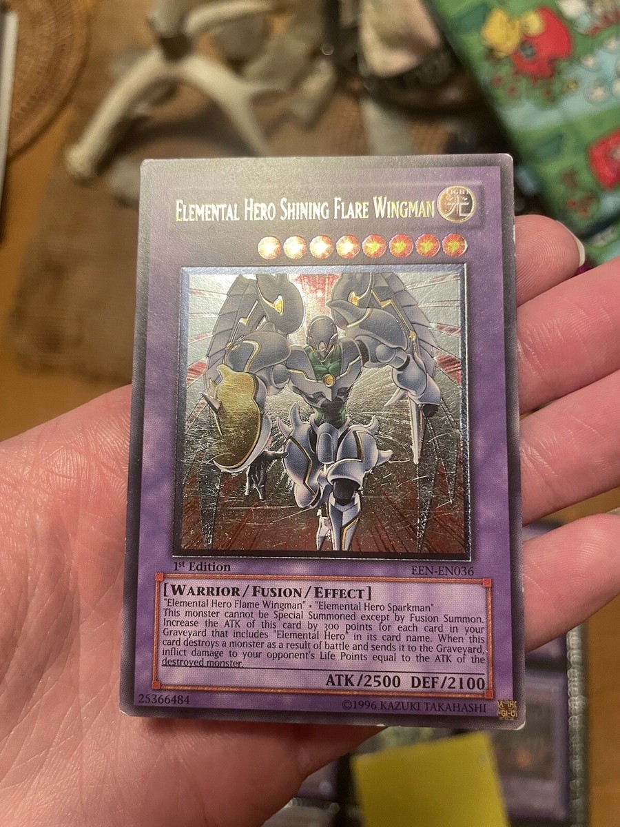 Elemental Hero Shining Flare Wingman Deck Yugioh Jaden Yuki Deck