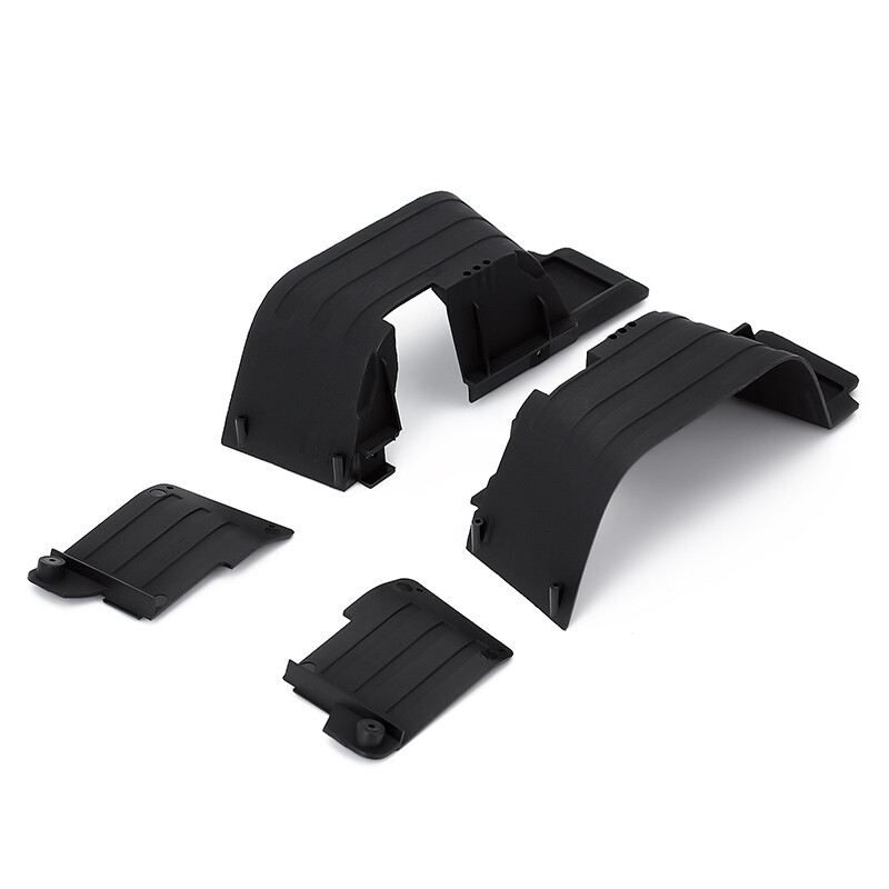 INJORA Inner Mud Flaps Fender for 1/10 RC Crawler Axial SCX10 II 90046 ...