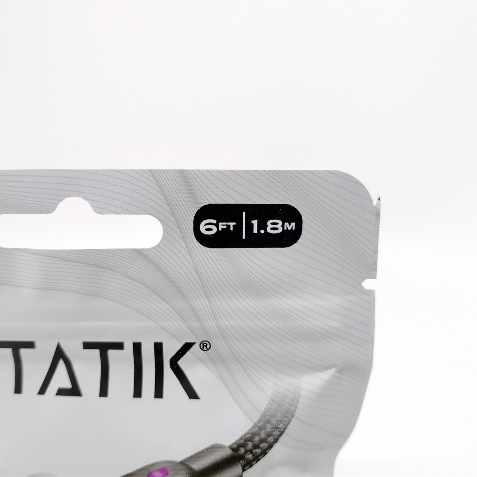 Statik 360 Magnetic Charging Cable 6FT/1.8M - 3 in 1 Smart Rotating ...