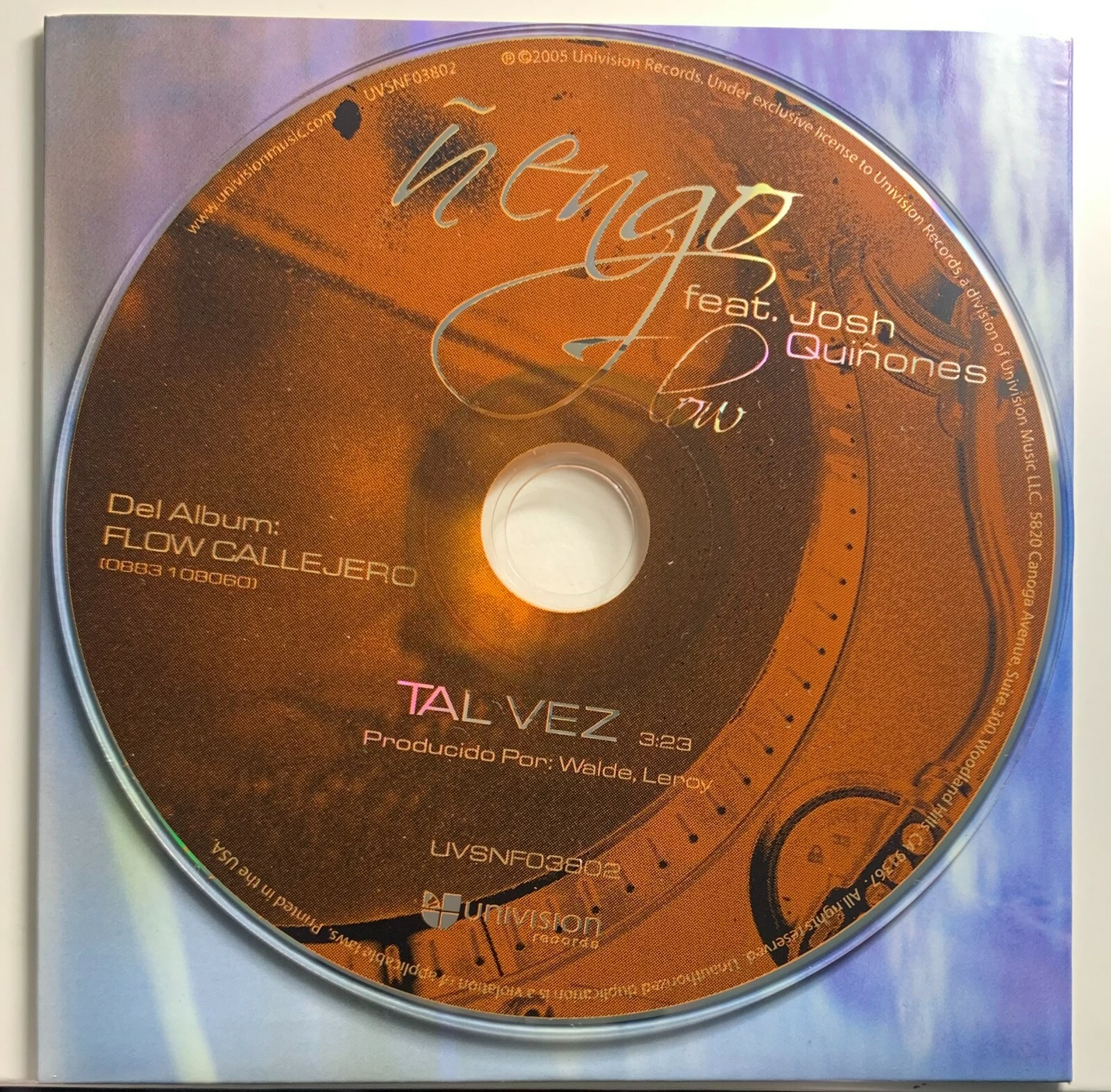 Nengo Flow feat. Josh Quinones ** - Tal Vez (CD, Single, Promo) | eBay