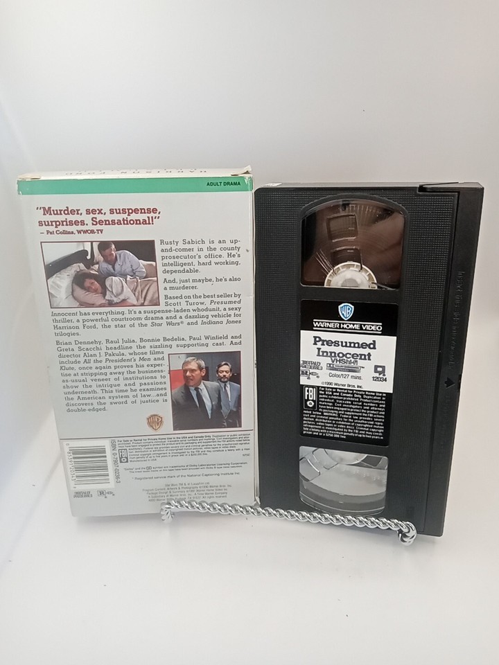 Presumed Innocent (VHS Harrison Ford | eBay