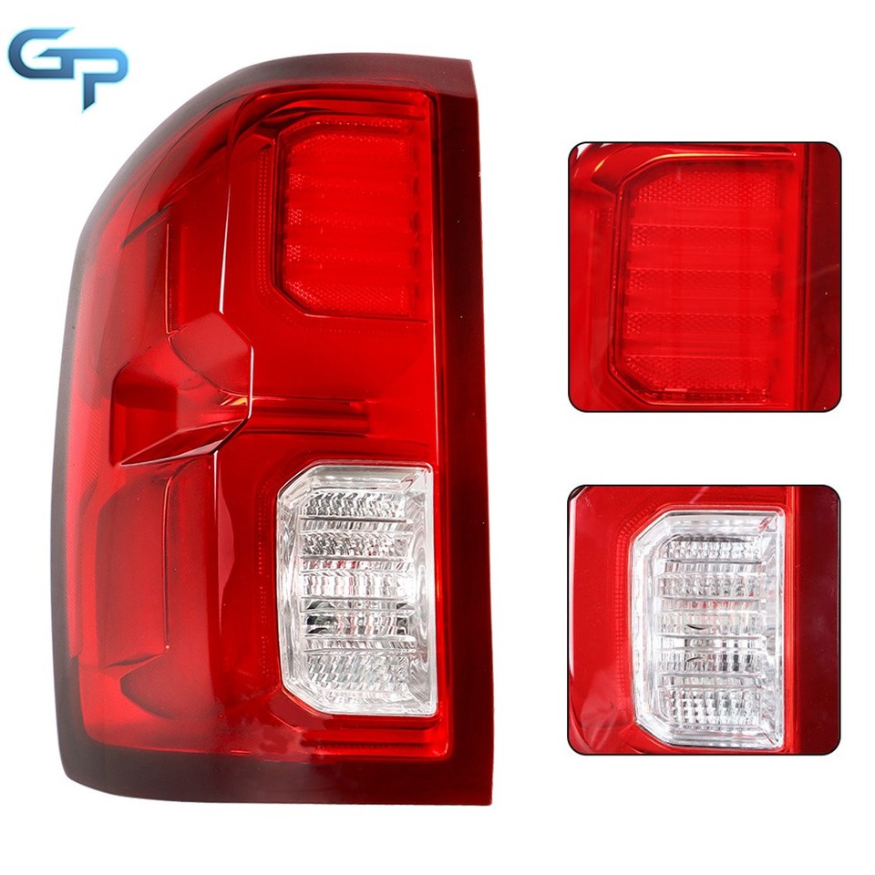 Tail Light Brake Lamp For Chevrolet Silverado 1500 2016-2018 LED Clear ...