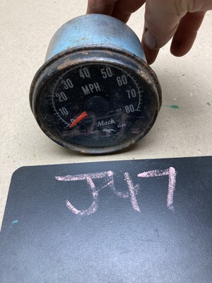 Mack Truck Speedometer 80 MPH Hot Rat rod Works Project Mac Mak Oe R ...