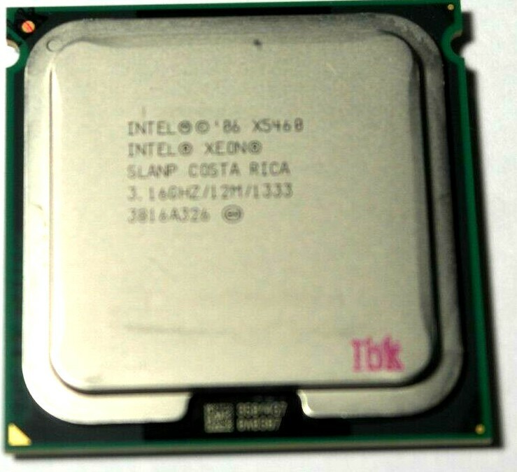 Intel Xeon X5460 3.16GHz Quad-Core SLANP (EU80574KJ087N) Processor w ...
