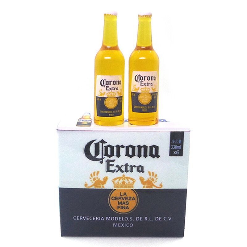 1 Set 1:12 Dollhouse Miniature Corona Beer Case Model DIY Kid Toy ...