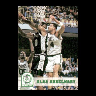 Alaa Abdelnaby 1993-94 Hoops Boston Celtics #9 R331H 77 | eBay