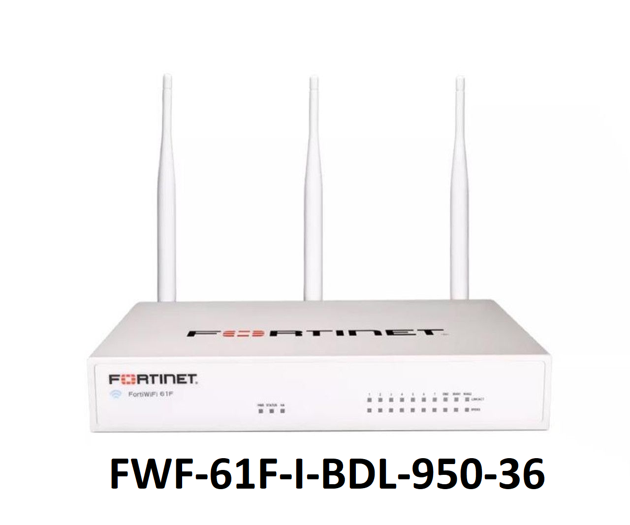 Fortinet Firewall FortiWiFi FWF-61F-BDL-950-36 3 years UTP license 10 x ...