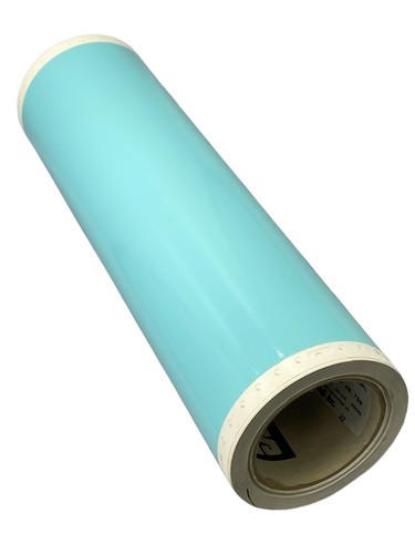 Vinyl Plotter Roll 15 in x 50 ft Mint Green Punched Spar-Cal Premium 16 ...